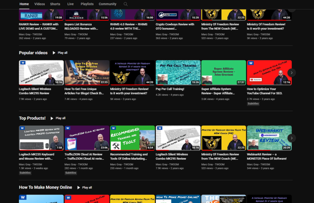 How to Optimise Your YouTube Channel – The Wolf Of Online Marketing