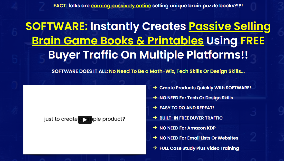 Brain Game Prints Review – The Wolf Of Online Marketing